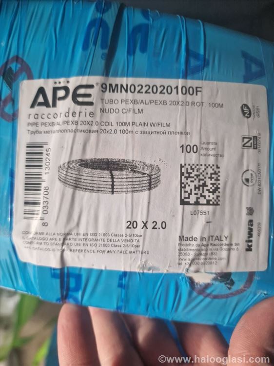 APE cev za vodovod, grejanje | Halo Oglasi