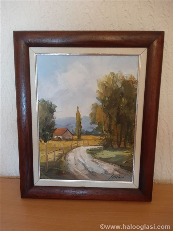 Tri umetničke slike na platnu | Halo Oglasi