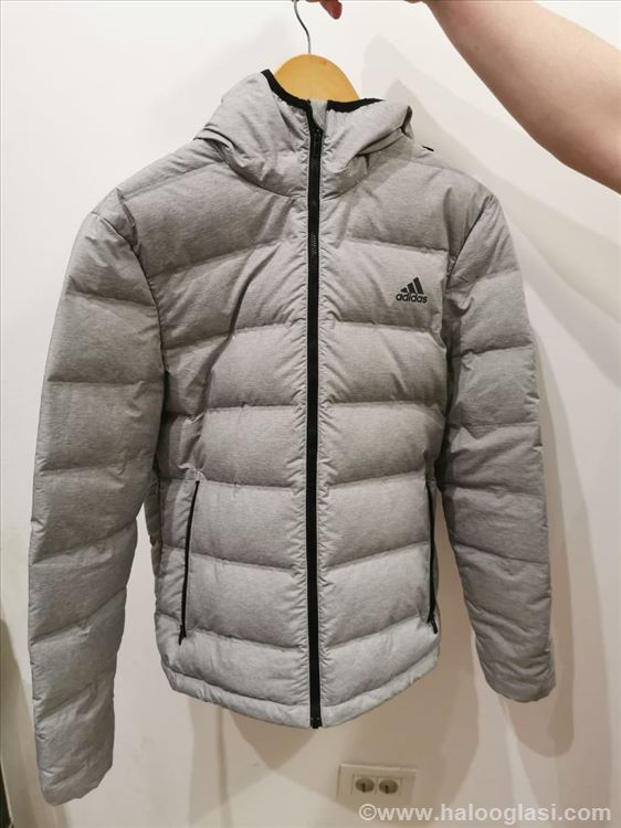 Siva muška jakna Adidas M | Halo Oglasi