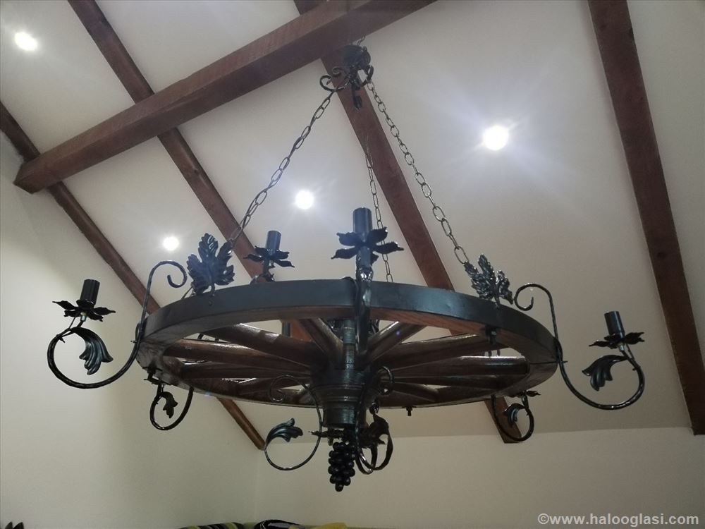 Stari točak etno luster King9 | Halo Oglasi