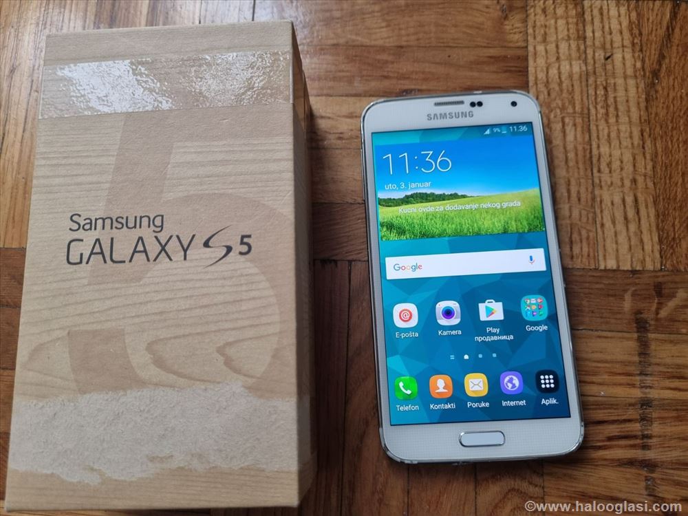 Samsung S5, odličan, sa MT:S sa kutijom, povoljno | Halo Oglasi