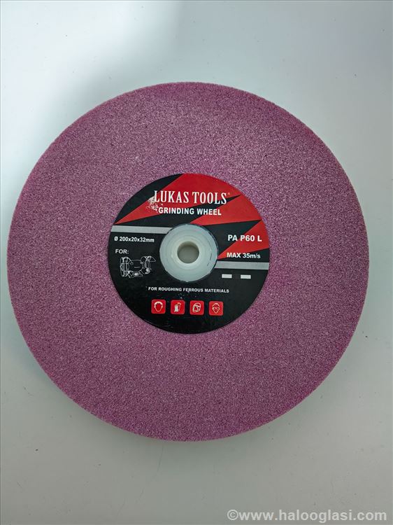 Tocilo Fi 200 mm Osovina 32 mm Roze Lucas Novo | Halo Oglasi