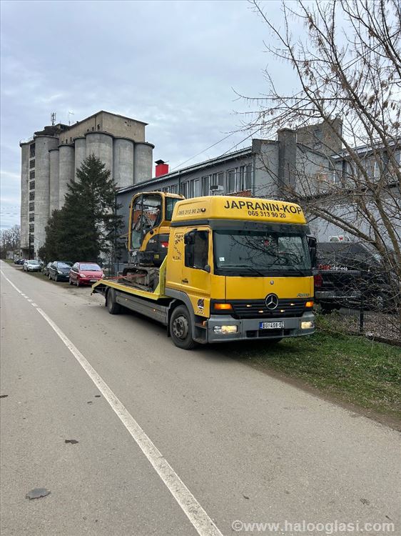 Prevoz svih vrsta građevinskih mašina,bager,kamion | Halo Oglasi