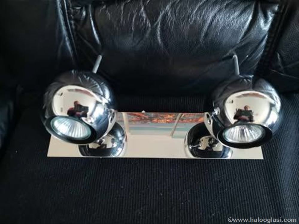 Luster plafonjera - led luster sa dve lampe | Halo Oglasi