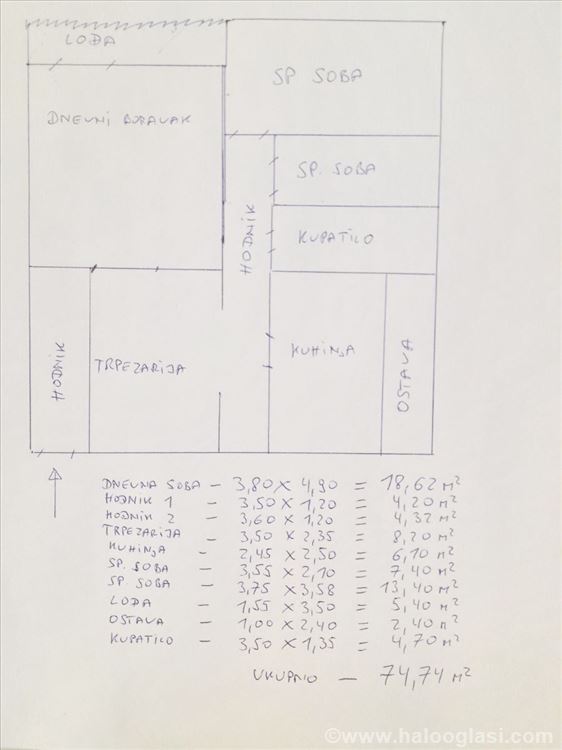 Blok 70A, Oml. brigada, 2.5, retko u ponudi | Halo Oglasi