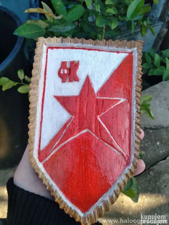 Grb Crvene zvezde, ručni rad | Halo Oglasi