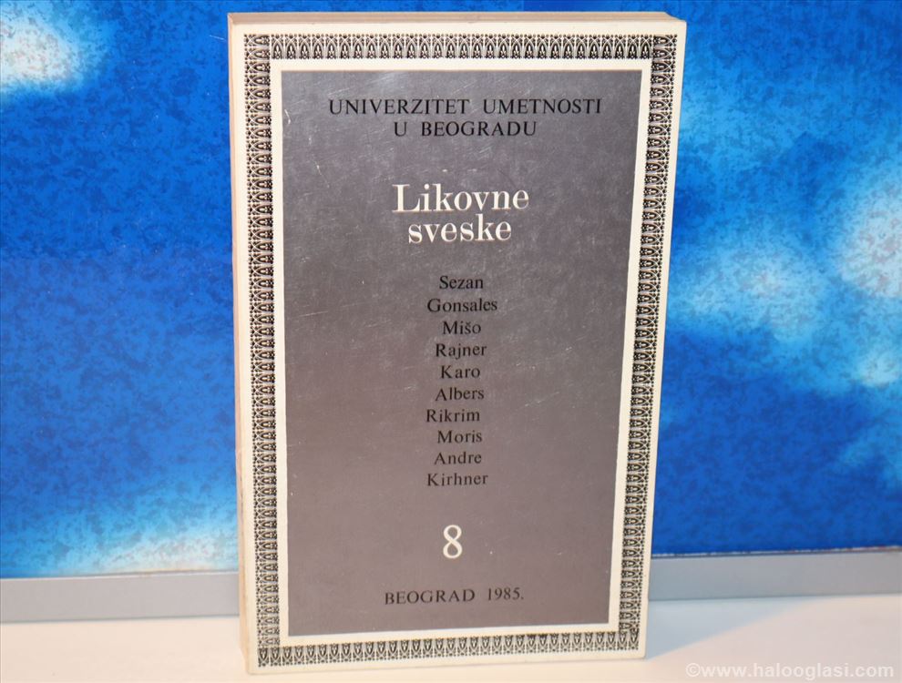 Likovne sveske 8 Univerzitet umetnosti u Beogradu, | Halo Oglasi
