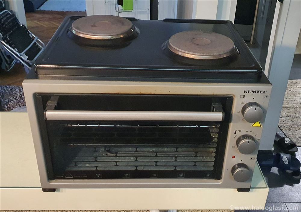 Kumtel mini rerna sporet sa dve ringle 2400W | Halo Oglasi