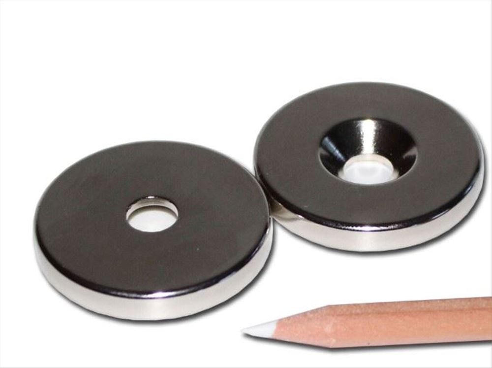 Kruzni neodijumski magnet FI 40x6 mm 28 KG | Halo Oglasi