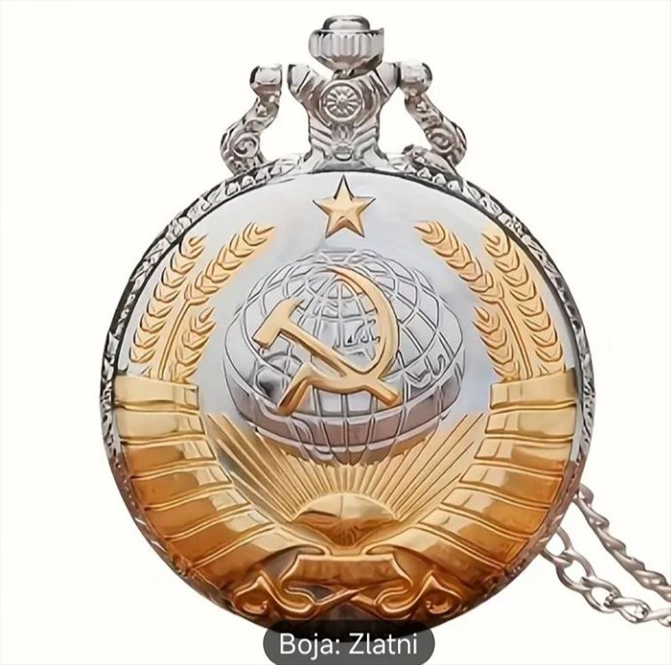 Džepni sat, retro dizajn SSSR | Halo Oglasi