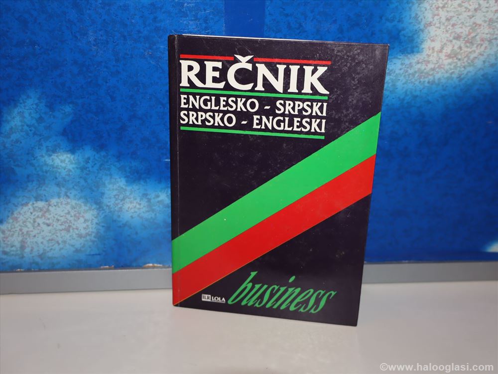 Business recnik englesko srpski srpsko engleski | Halo Oglasi