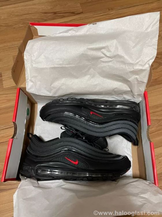 NIKE AIR MAX 97 Black University Red; Nove Najke | Halo Oglasi