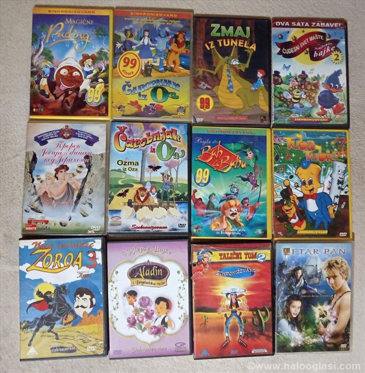 DvD Crtaci Akcija | Halo Oglasi