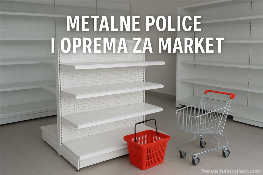 Police rafovi za markete i prodavnice | Halo Oglasi