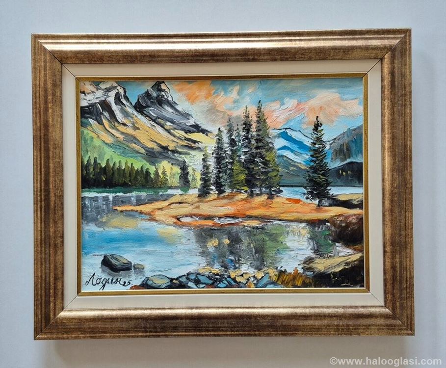 Ulje na platnu - U duhu planine, prelepo! | Halo Oglasi