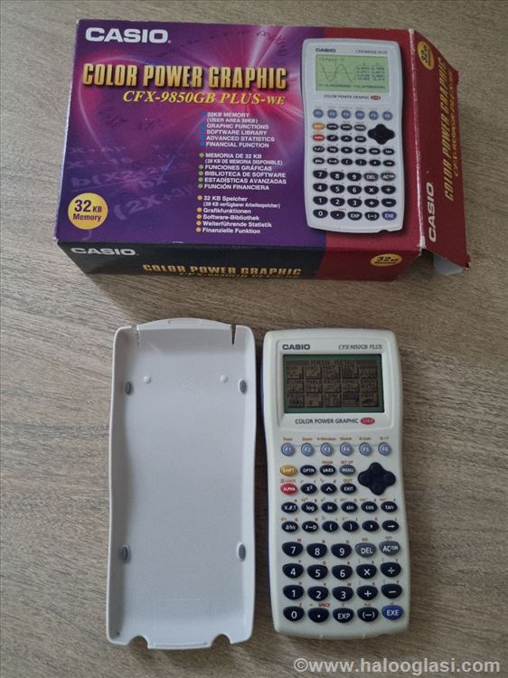 CASIO Digitron cfx-9850GB PLUS color power grafičk | Halo Oglasi