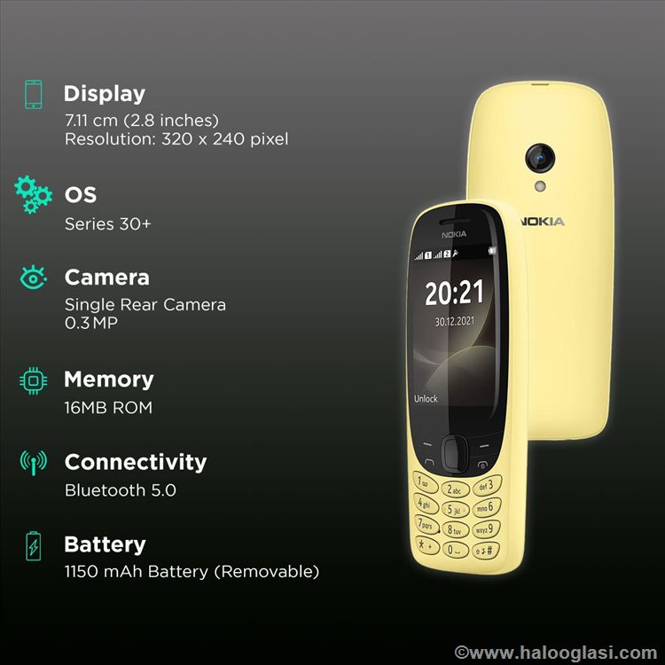 Nokia 6310 TA-1400 DS Yellow | Halo Oglasi