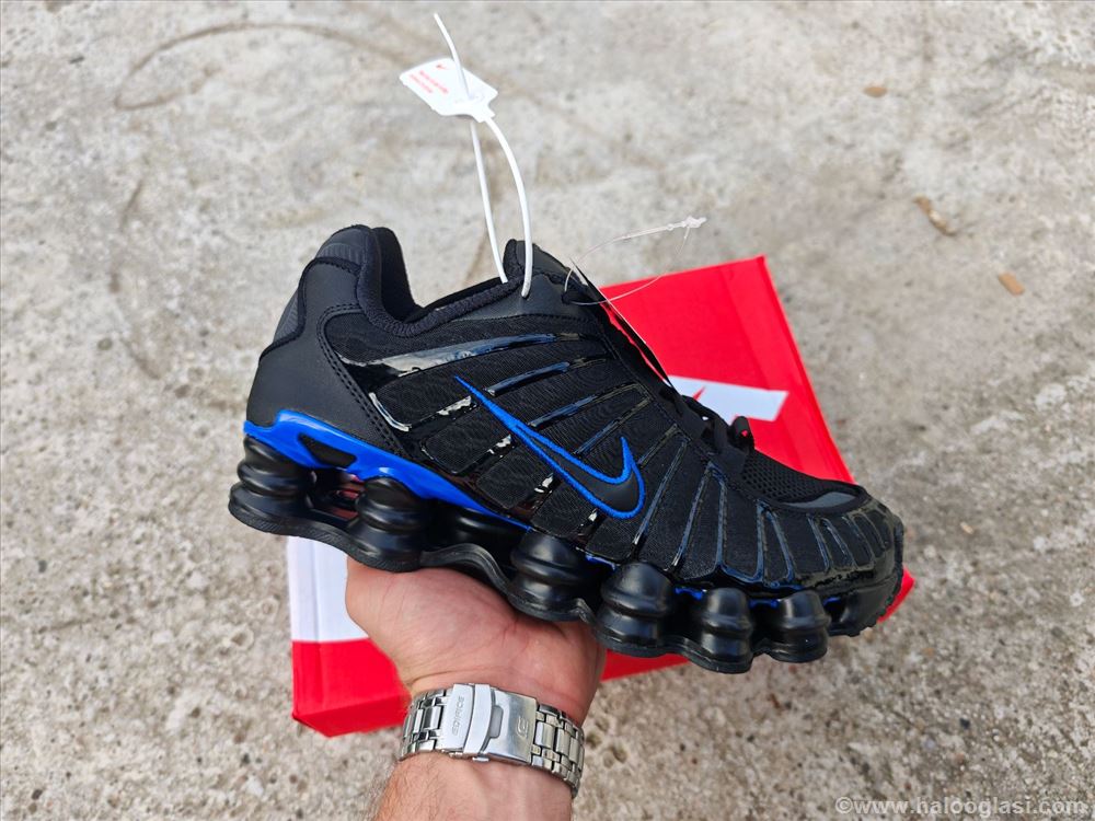 Nike Shox TL, Black Racer Blue; Nike Shox patike | Halo Oglasi