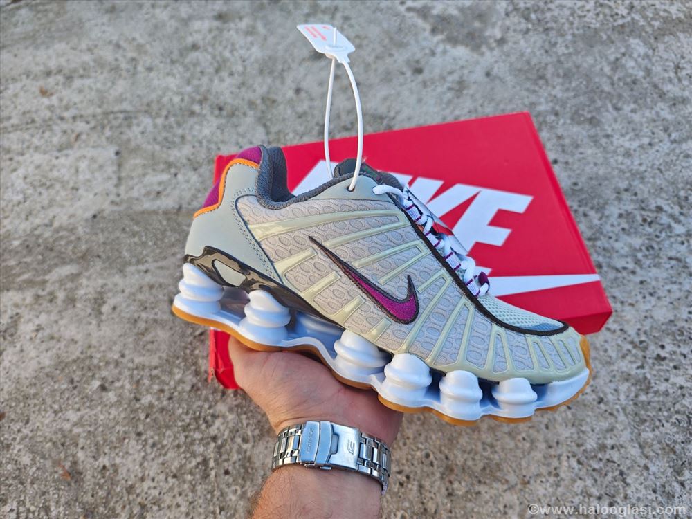 Nike Shox TL, Viotech; Krem Nove Nike Shox patike | Halo Oglasi
