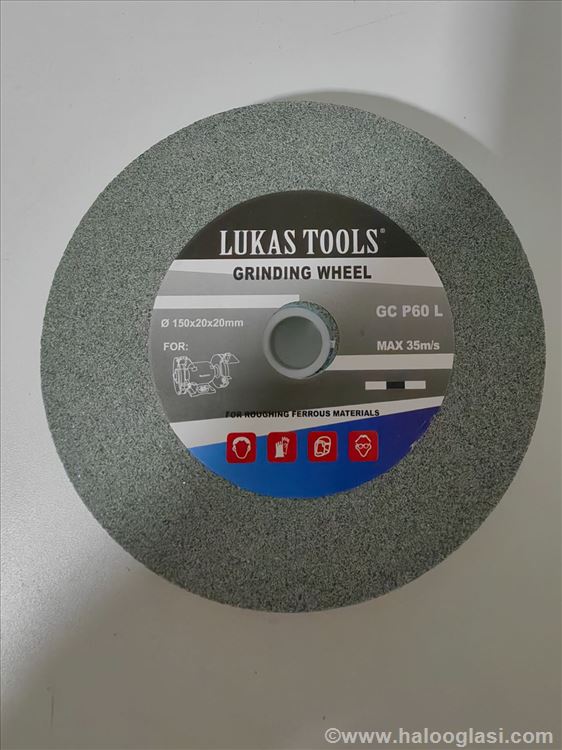 Tocilo Kamen Fi 150 mm x 20 mm Lucas Sivo Novo | Halo Oglasi