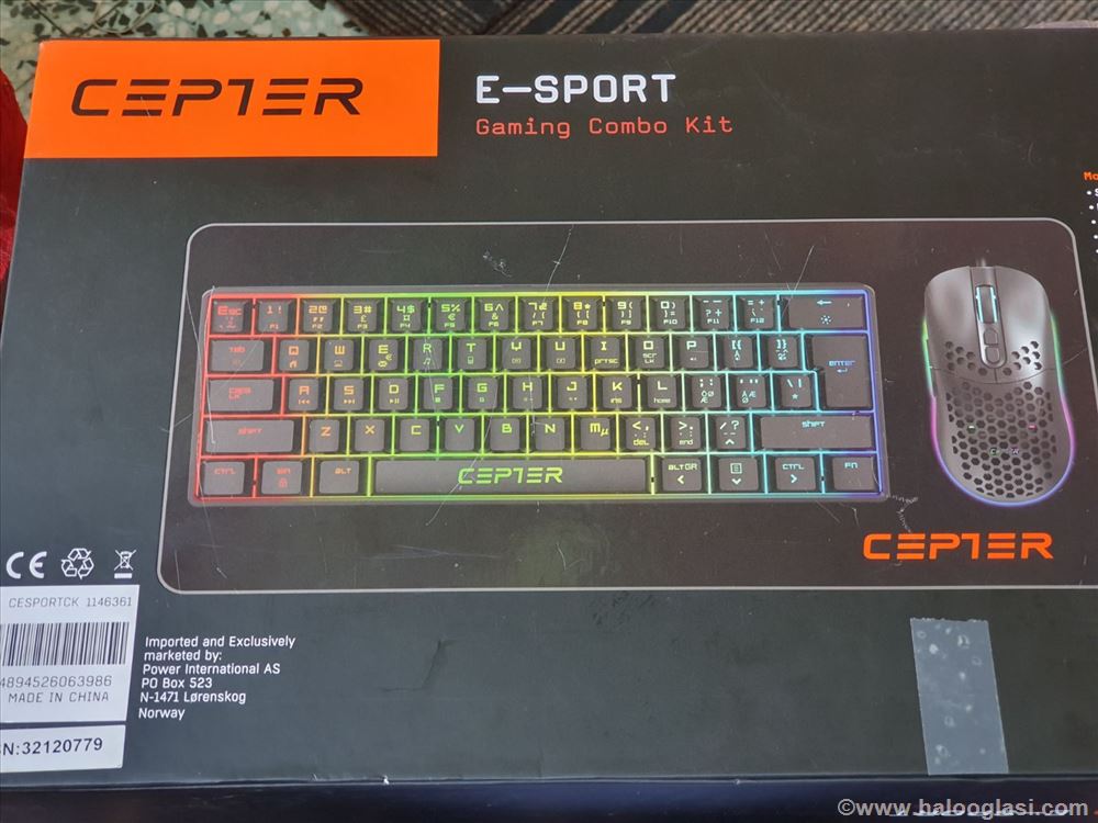 Cepter E-Sport Combo Kit ACCEssory Kit tastatura | Halo Oglasi