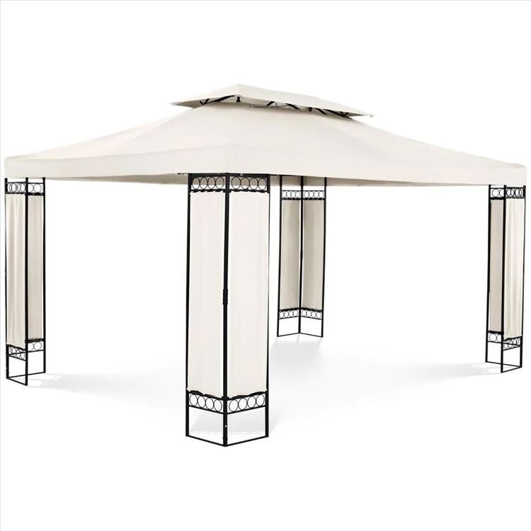 Baštenska paviljon tenda - 3 x 4 m - krem boja | Halo Oglasi