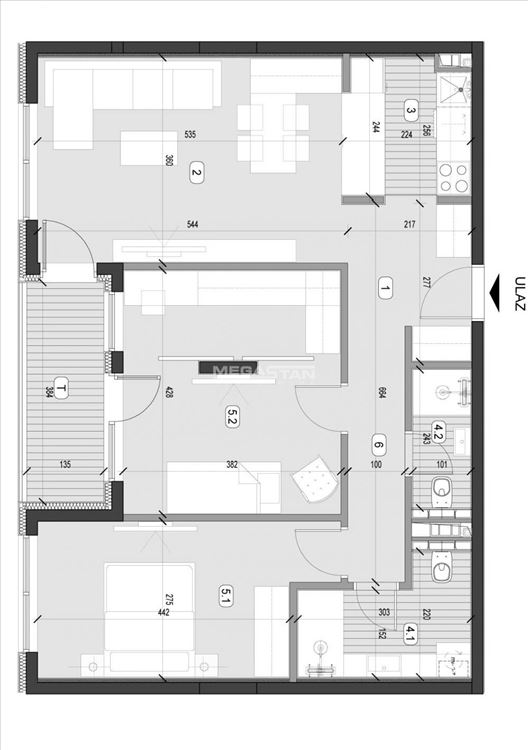 Lux novogradnja, nema pdv-a | Halo Oglasi
