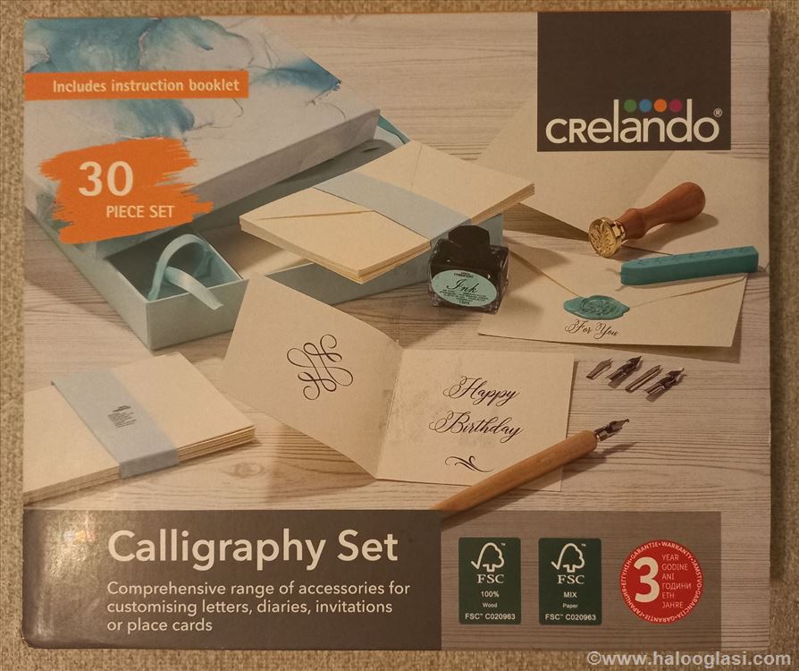 Set za kaligrafiju Crelando | Halo Oglasi