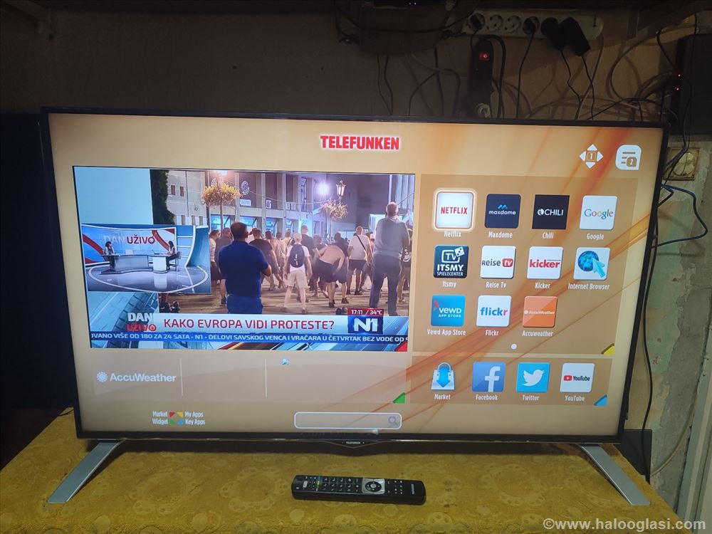 telefunken 4k smart d49u400x-4cwi ultra hd 1200hz | Halo Oglasi