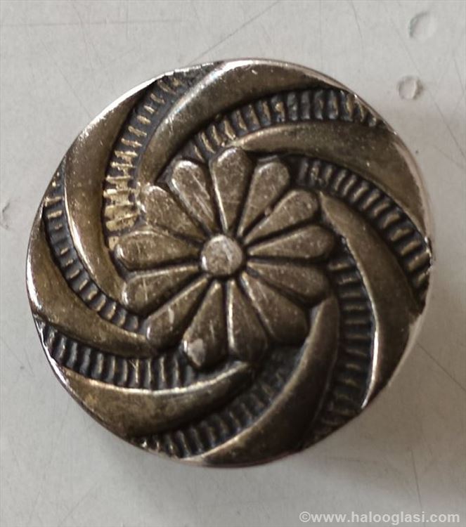 Vintage Art Deco Dragulj (3.5 cm) Unikatno masivno | Halo Oglasi