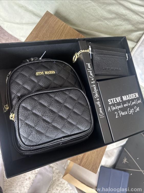 Steve Madden ranac poklon set NOVO | Halo Oglasi