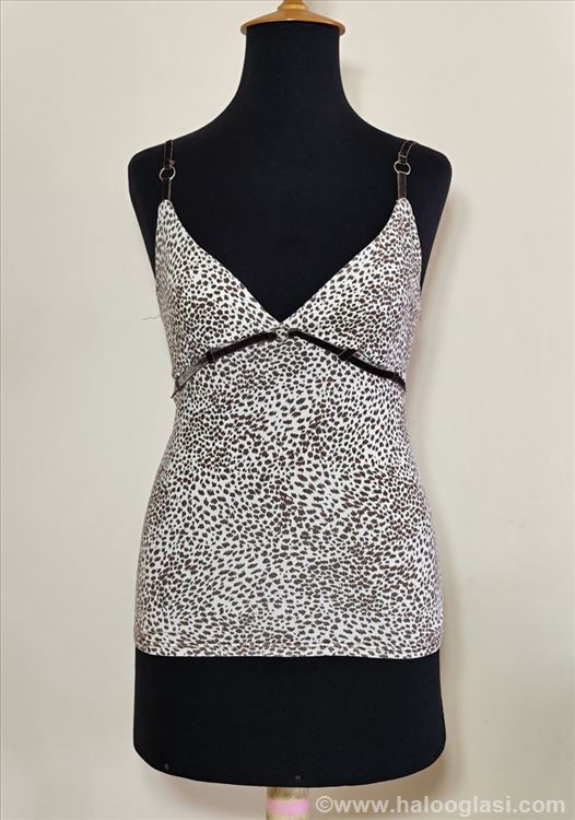 Animal print top majica na bretele XS-S | Halo Oglasi